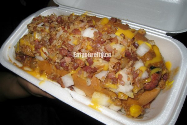 Eat Your City: Tubby Dog Calgary, AB - awesome and unique fully loaded ...