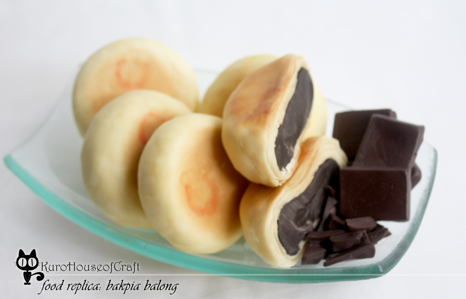 KuroHouse of Craft: Dummy Food Replica Bakpia Balong @ KuroHouseofCraft