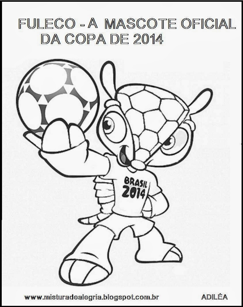 JORNAL R 7ª: COPA MUNDIAL DE 2014- LOGOTIPO PARA COLORIR/ CONHECENDO ...