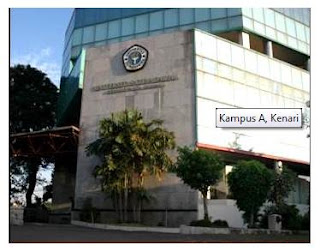 created by aisyah: lokasi kampus Universitas Gunadarma