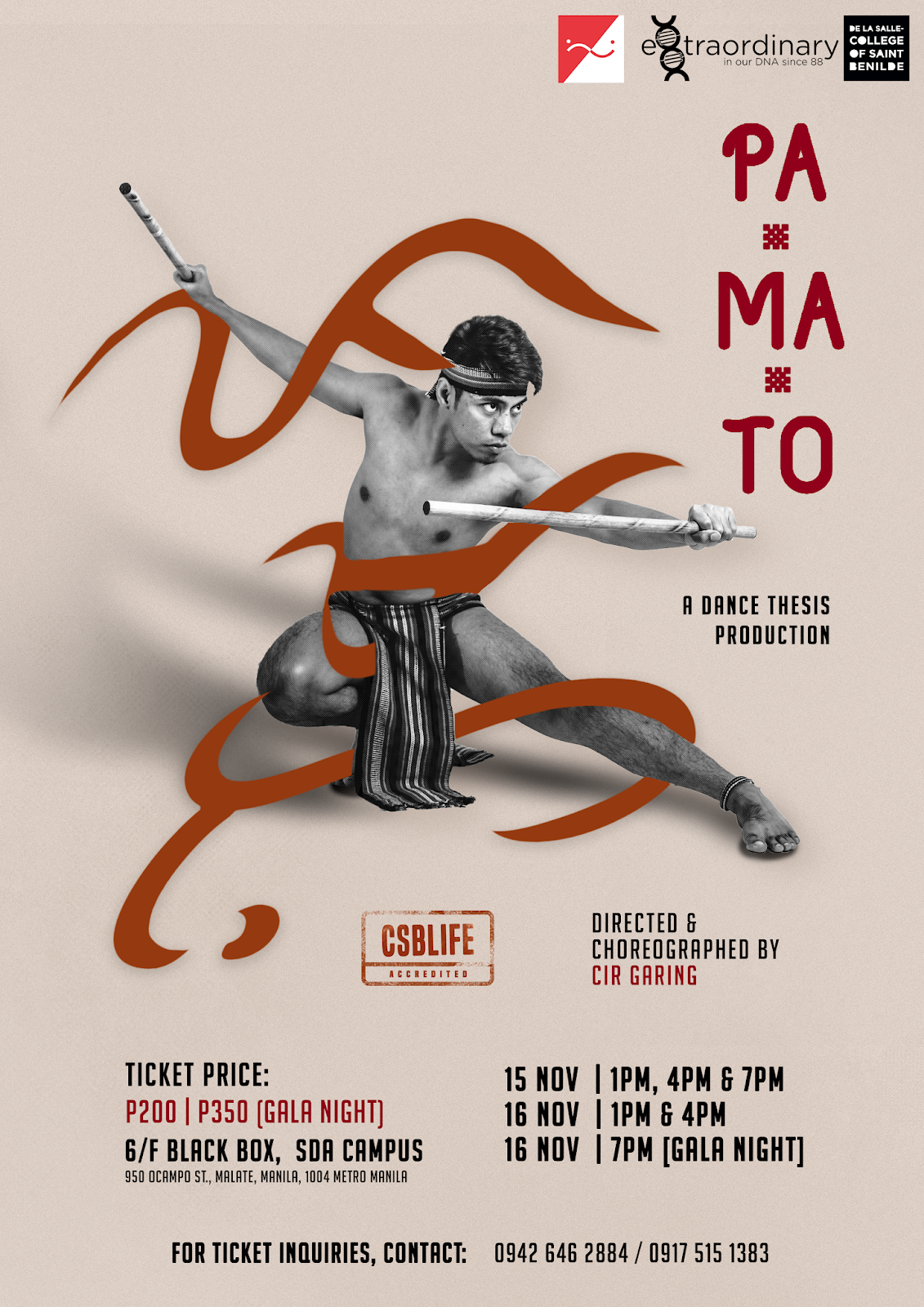 #TheaterPH - PAMATO, A Dance Thesis Production On Indigenous Filipino ...