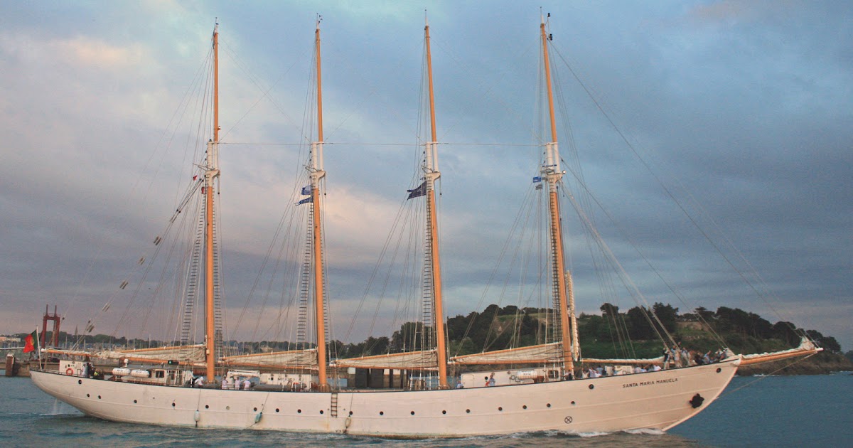 Voilier à trois, quatre ou cinq mâts: SANTA MARIA MANUELA