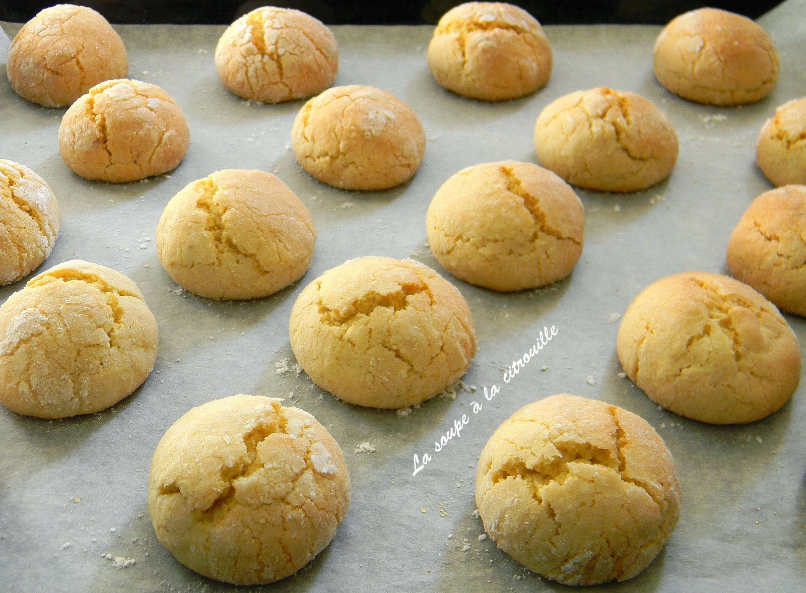 La soupe à la citrouille: Biscuits tendres au citron