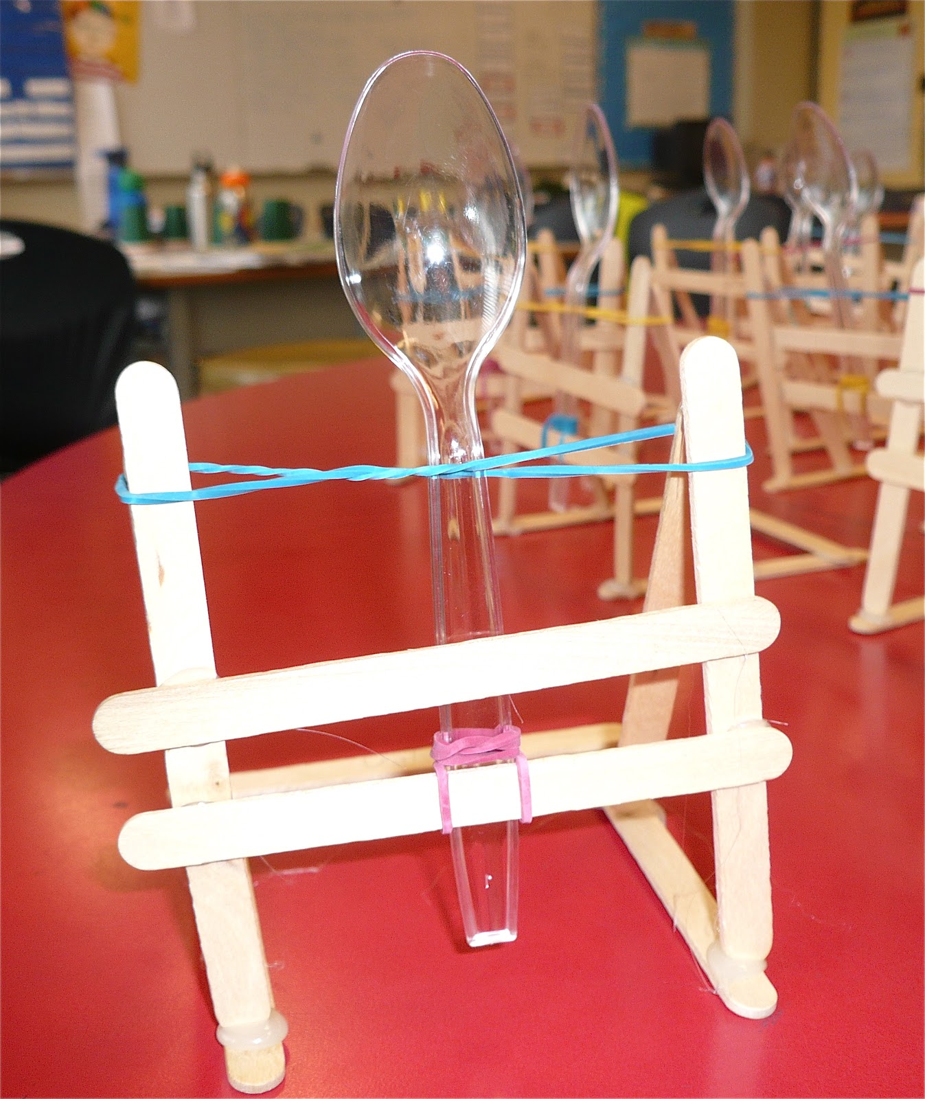Our Classroom Page: Our Completed Catapults!