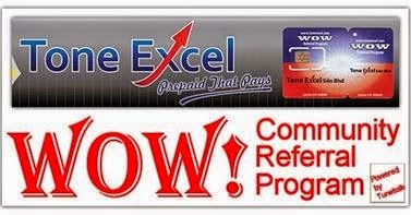 Program Rujukan Komuniti WOW! Tone Excel: Maklumat