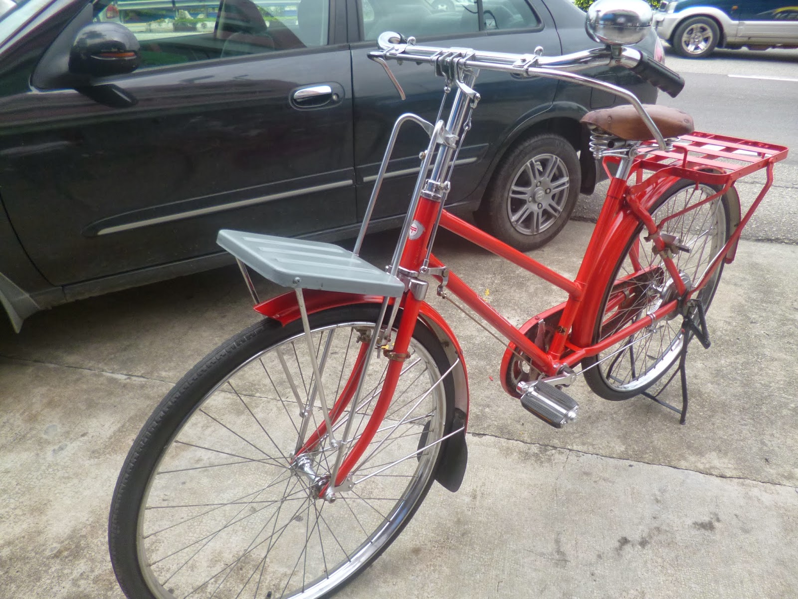 The Right Bike Store: 26" Imported Used Postman Bicycle from Japan