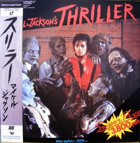 Laserdisc Music Collection: Michael Jackson - THRILLER - Laserdisc ...