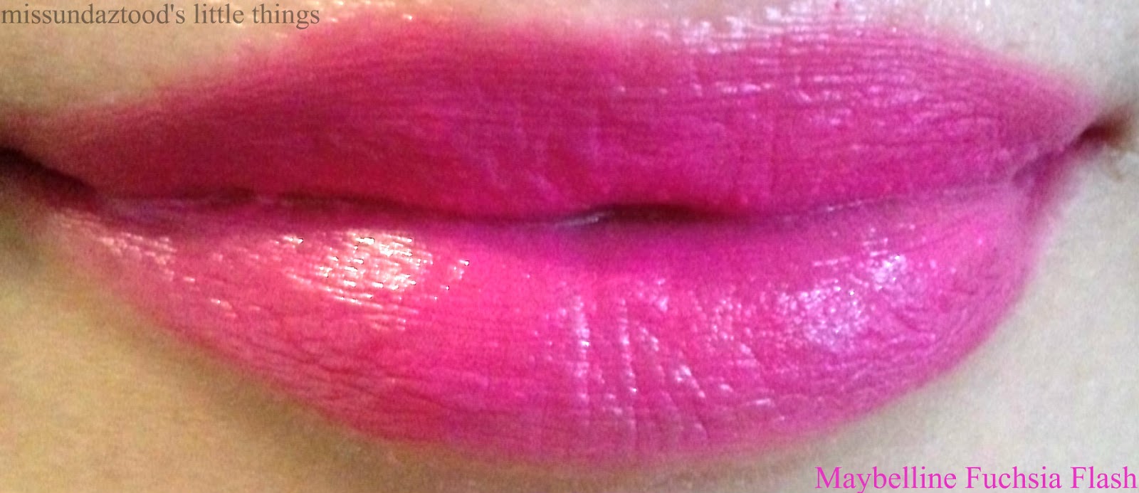 Maybelline Color Sensational 902 Fuchsia Flash - Missundaztood's Beauty ...