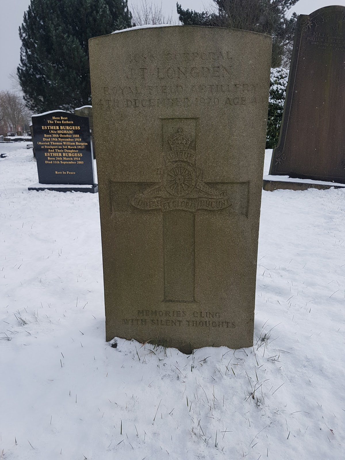 War Graves and Memorials: Stockport Cemetery and Crematorium.
