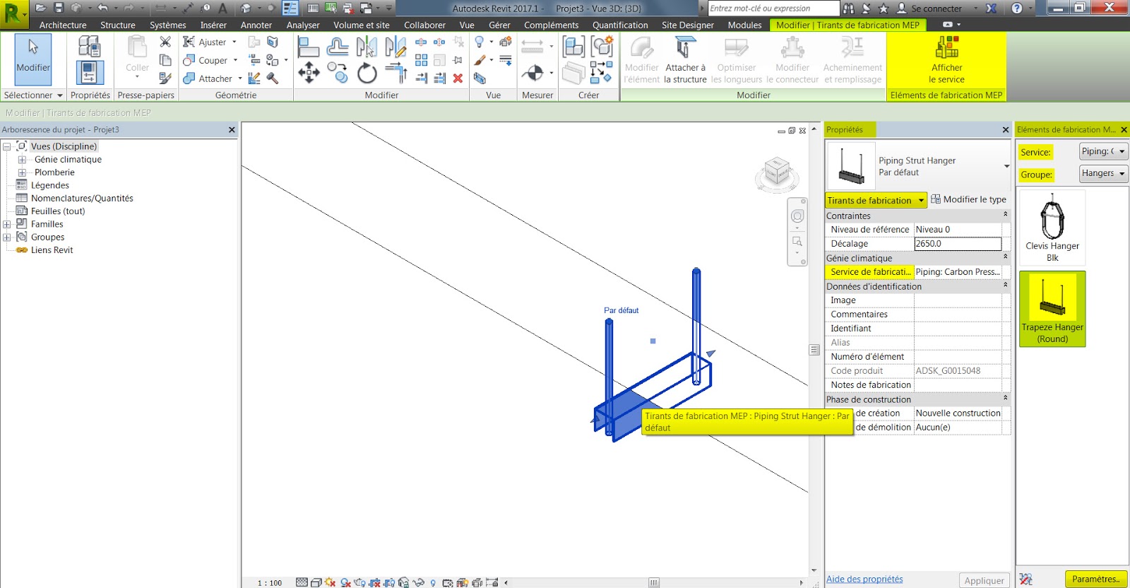 Revit-Mémo: Revit MEP_Revit 2017_Découverte de l'outil Conception vers ...