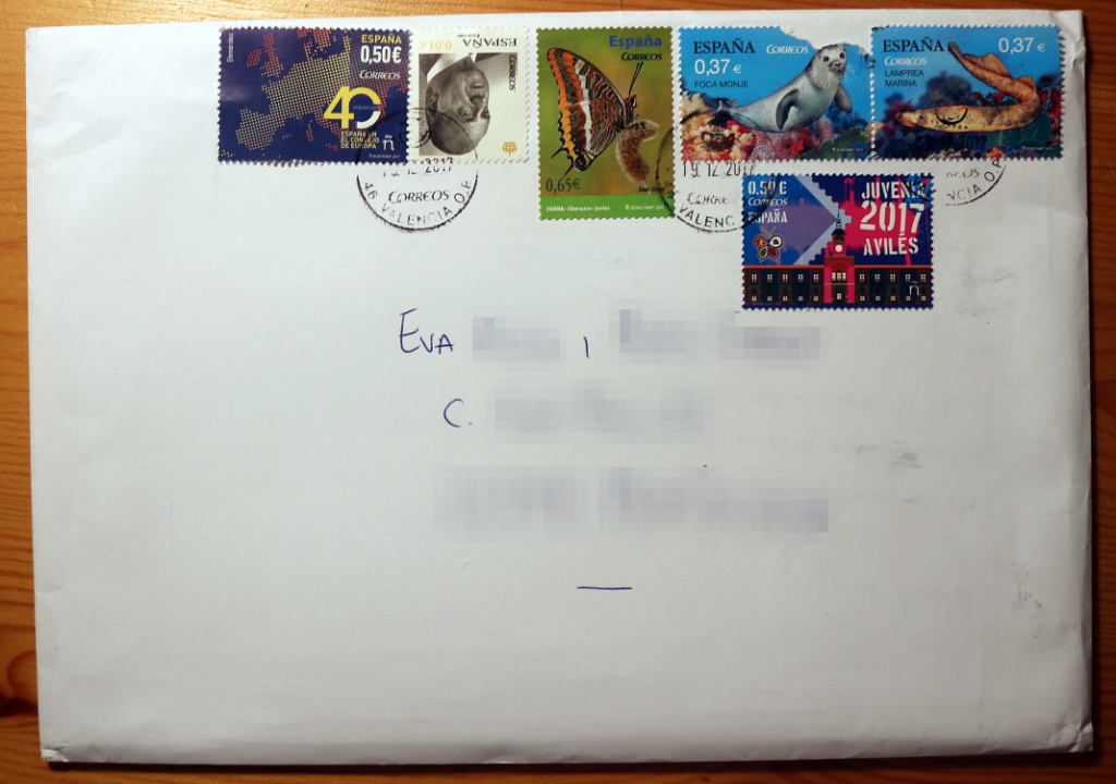 Mail Adventures: Nicely Stamped Envelopes