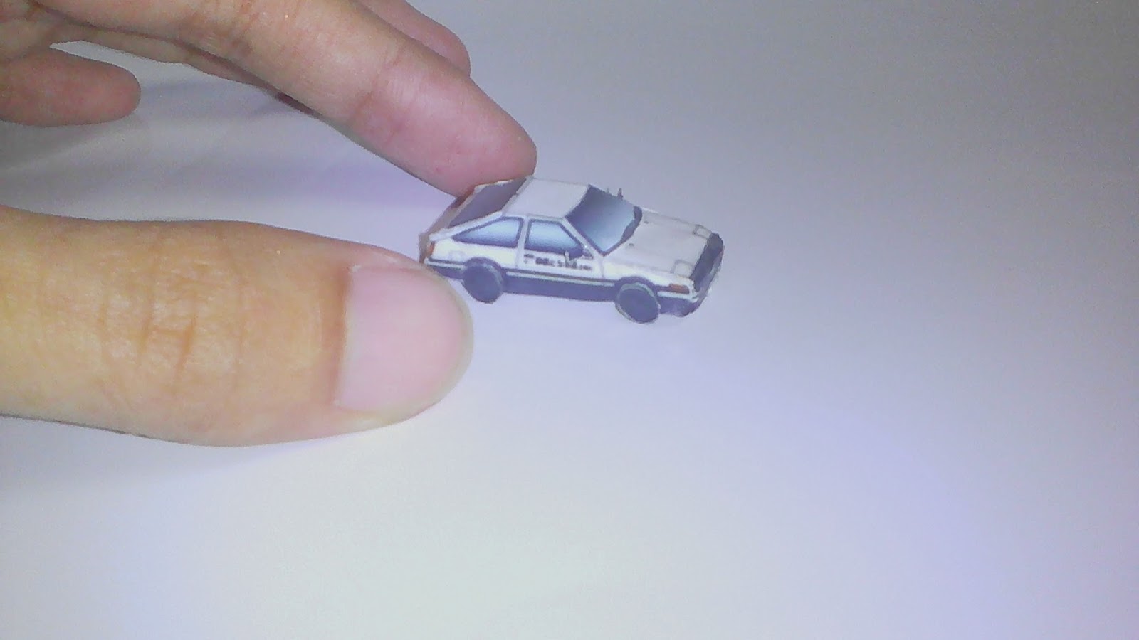 Initial D : Fujiwara Tofu Shop "Mini Diorama" Papercraft
