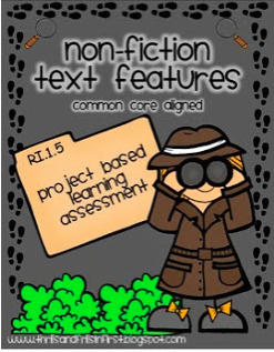 Thrills and Frills in First: Non-Fiction Text Features and a Freebie