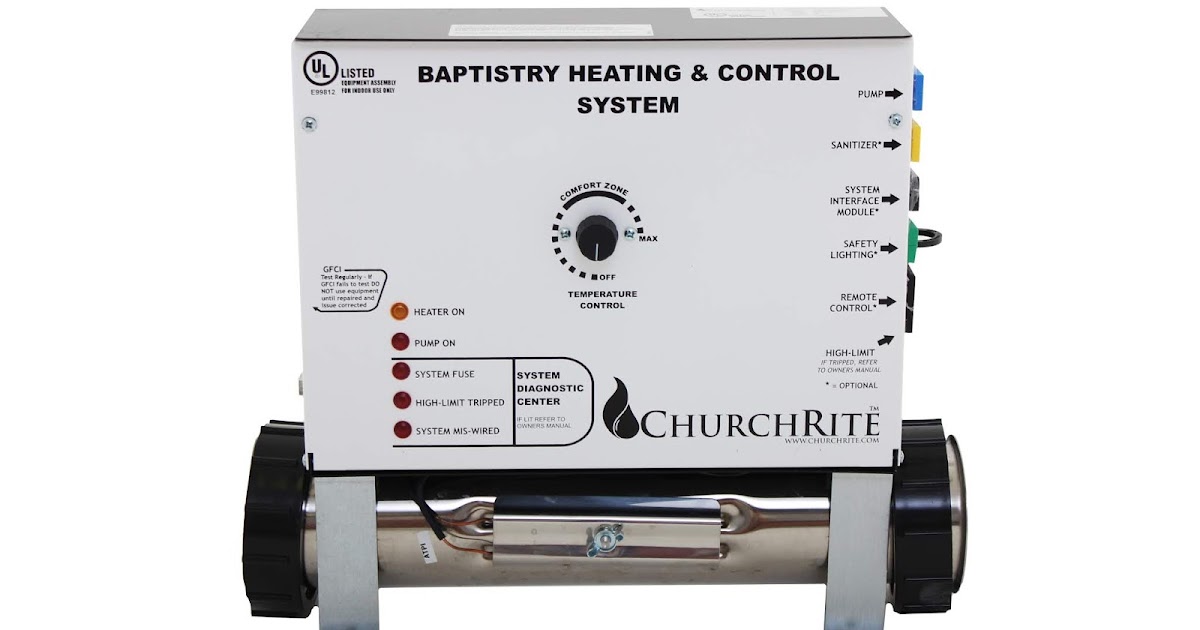 Choosing a Heater for Your Baptistry | Church Furniture Store Blog