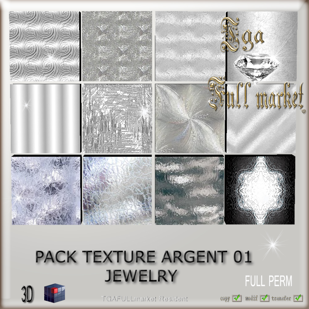 * SCULPT JEWELRY and MORE *: Pack Textures Jewelry