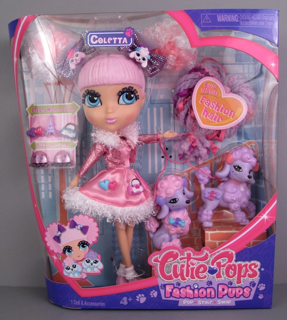 Cutie Pops Fashion Pups Doll, "Coletta" | The Toy Box Philosopher