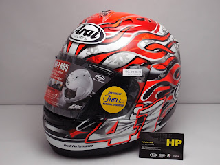 helmetpenang: Arai RX-7RR5 Haga & Hayden