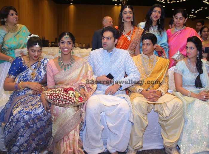 Celebrities at Anirudh Reddy Wedding - Jewellery Designs