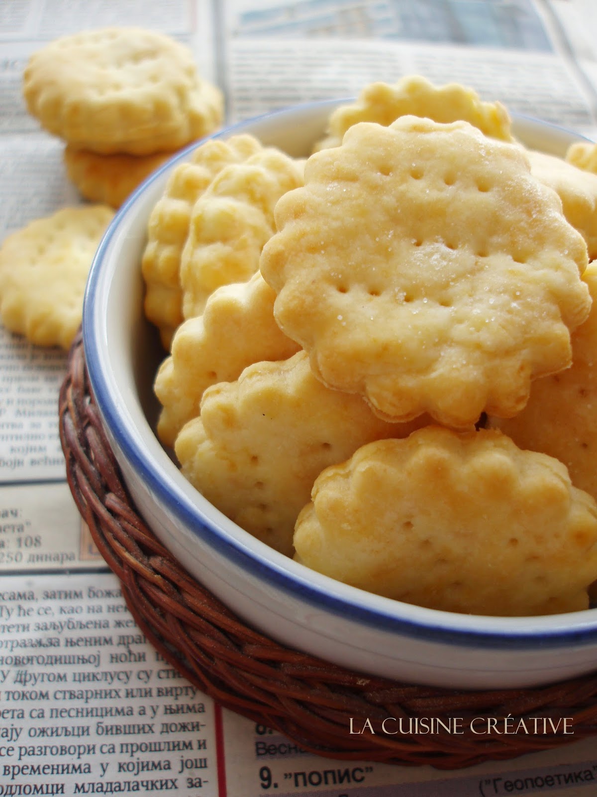 La cuisine creative: Pikantni krekeri