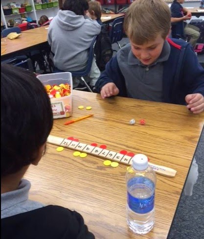 An Apple For The Teacher: Easy To Make Math Game For Practicing Math Facts