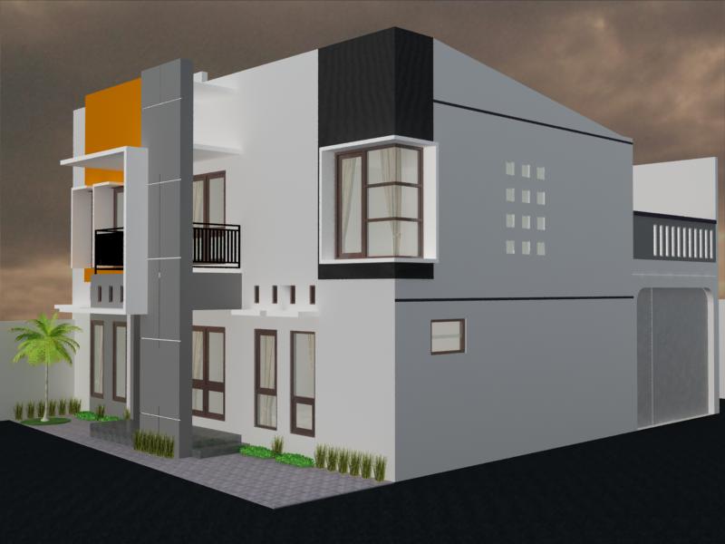 Desain Rumah 3D 2D Interior Eksterior - ARUSHA_PHOTOS