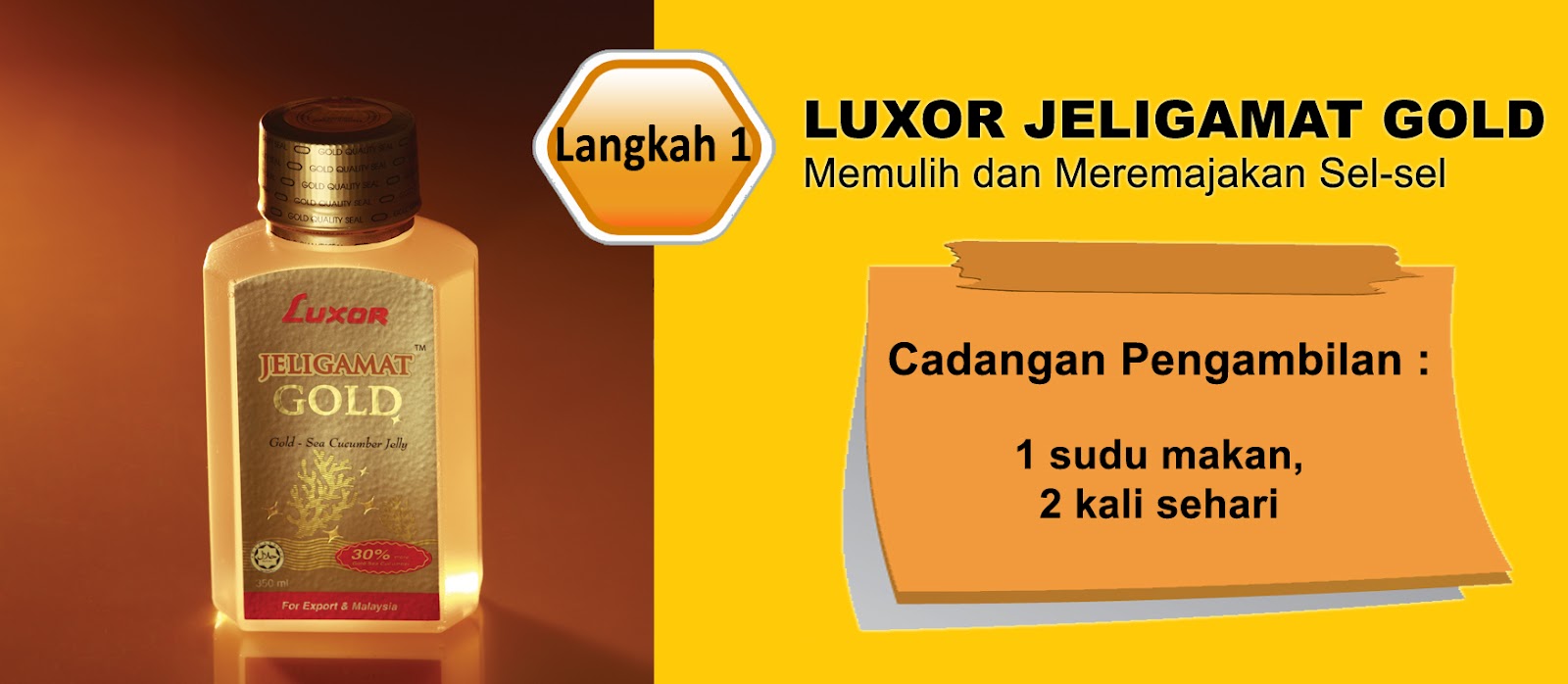 Khasiat Luxor Jeli Gamat GOLD
