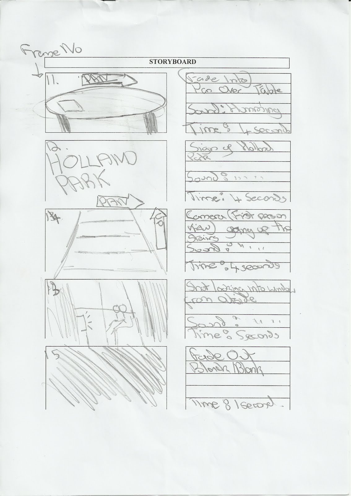 A2 Media A-Level Blog: Trailer Storyboard (Plan/Mock-Up)