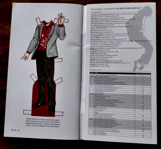 Cartas para Michael: ''Michael Jackson Paper Dolls''
