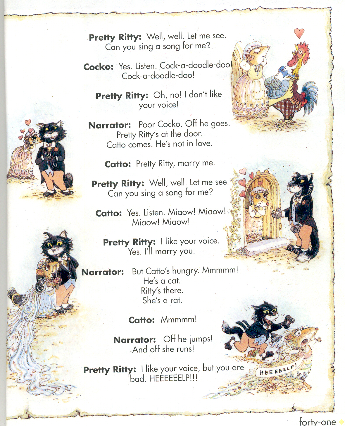 CEIP DIEGO REQUENA: "LA RATITA PRESUMIDA" EN INGLÉS