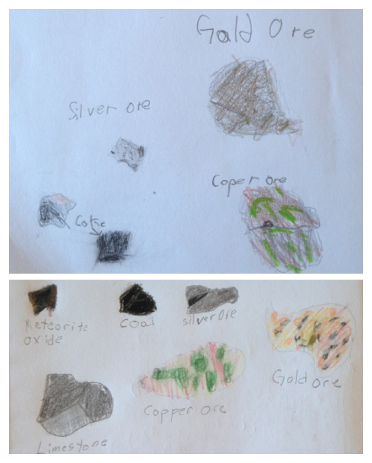 A Peak at Ore Samples - Eva Varga