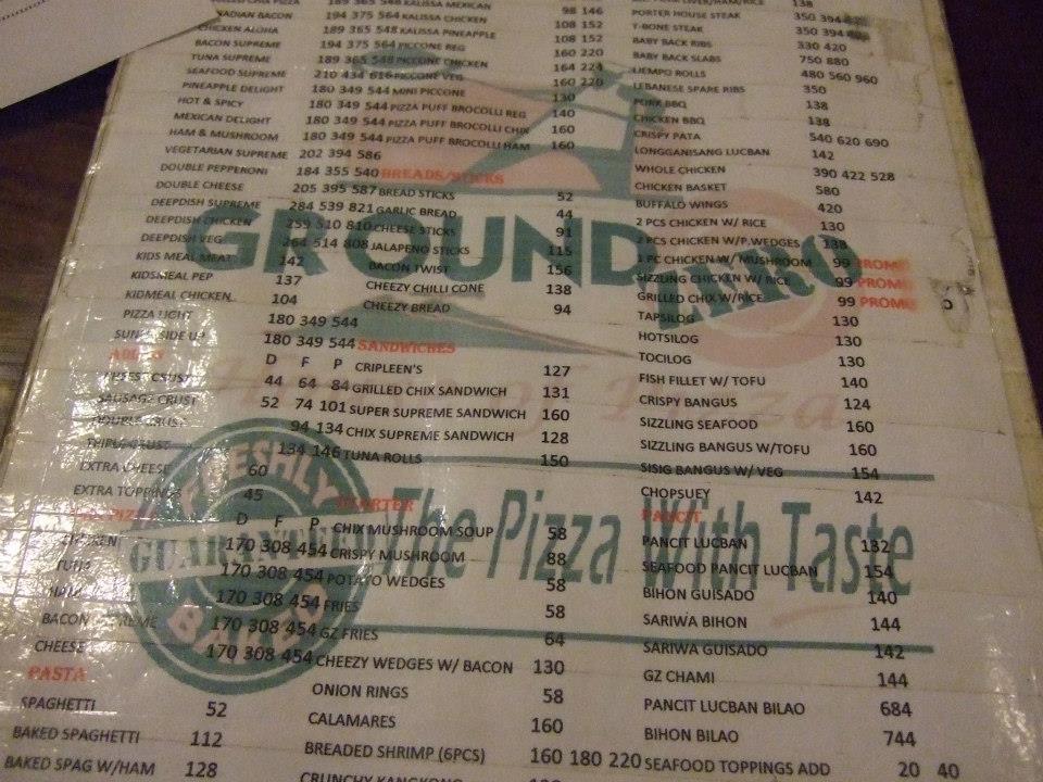 ERICJAZ FOODIES: GROUND ZERO (Lucena City)