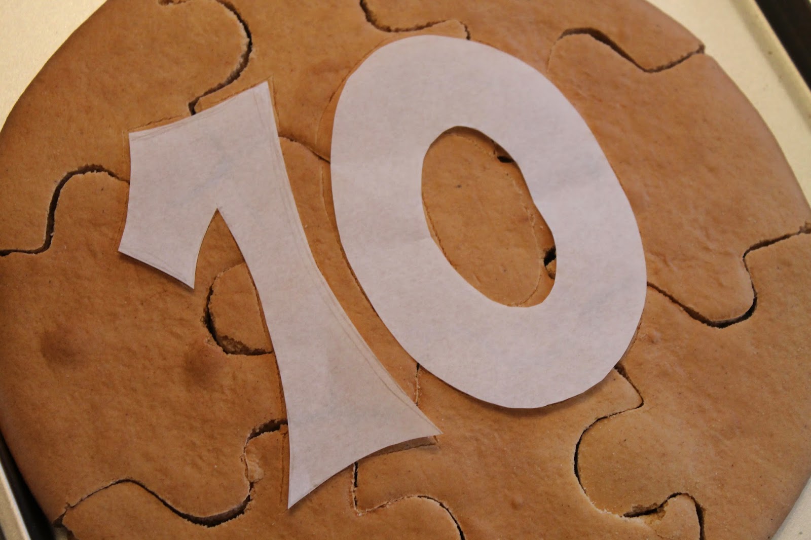 The Gingerbread Artist: Puzzle cookies