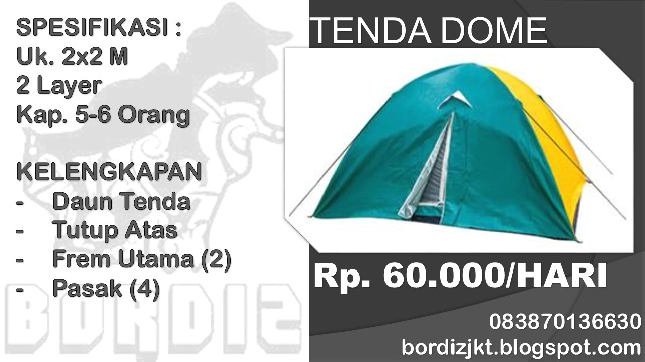Borneo Distributor: Tenda Pramuka, Tenda Sangga/Posko, Tenda Semi ...