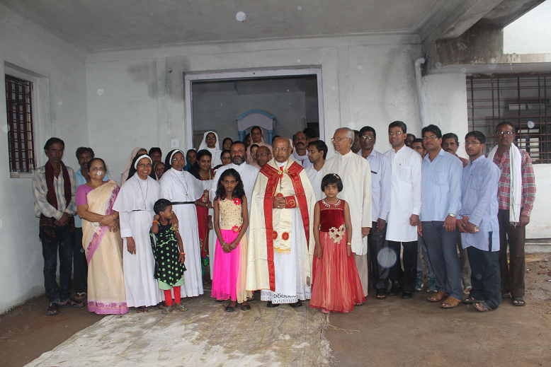 DIOCESE OF SAGAR: Semeri: Blessing of Asha Bhavan Tribal Boys Hostel on ...