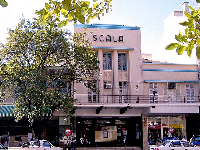 Cinema Scala - Edifício modernista na Baixa de Maputo, Moçambique