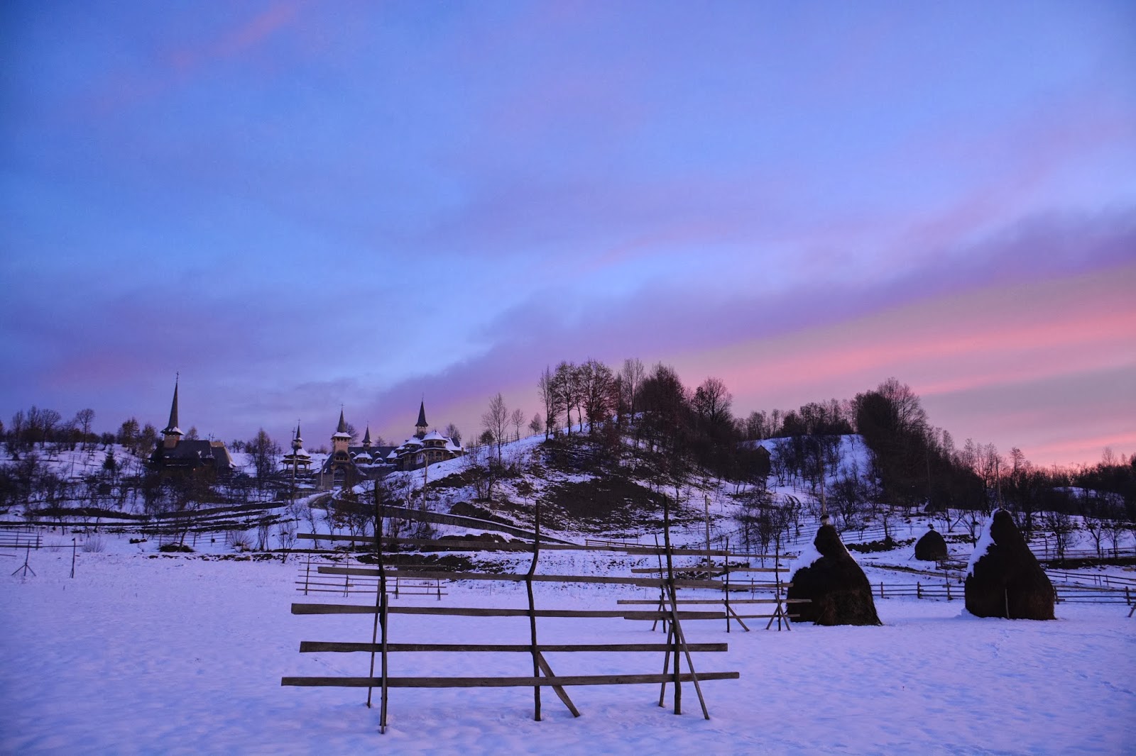 TUDOR PHOTO BLOG: Botiza-Rasarit de Soare Iarna,Winter Sunrise ...