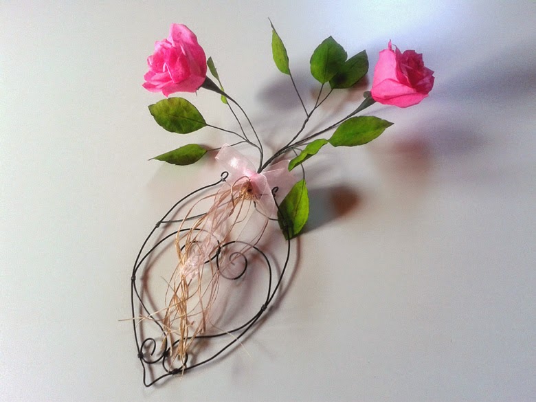 Décoration murale : "La vie en roses"