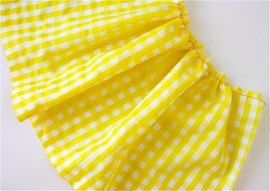 Gathering Fabric 2 ways - MADE EVERYDAY