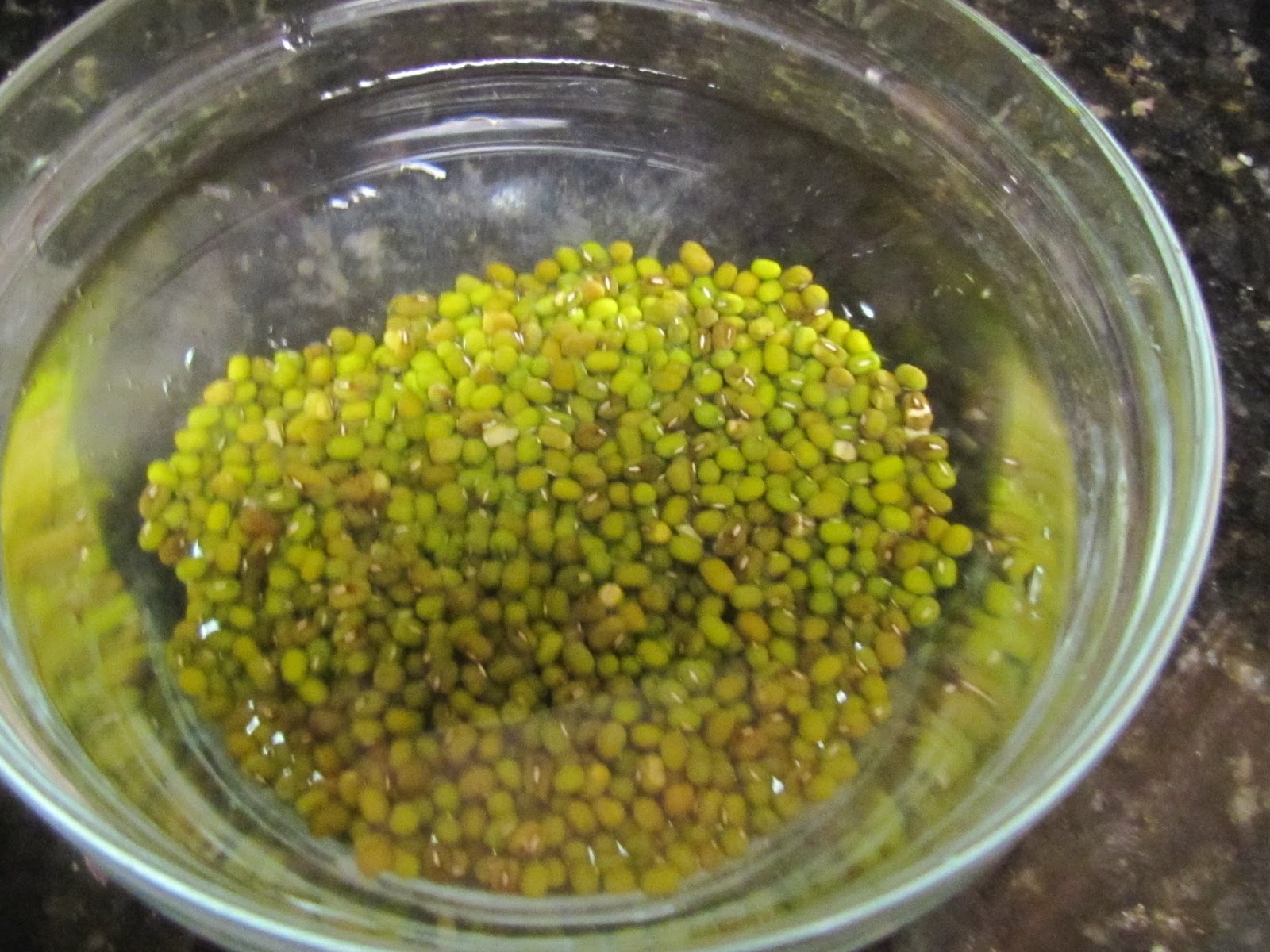 How to sprout moong dal | Whole green gram at home |Nithya's Nalabagam