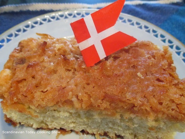 Scandinavian Today Cooking Show: Dream Cake Recipe- Danish Coconut ...