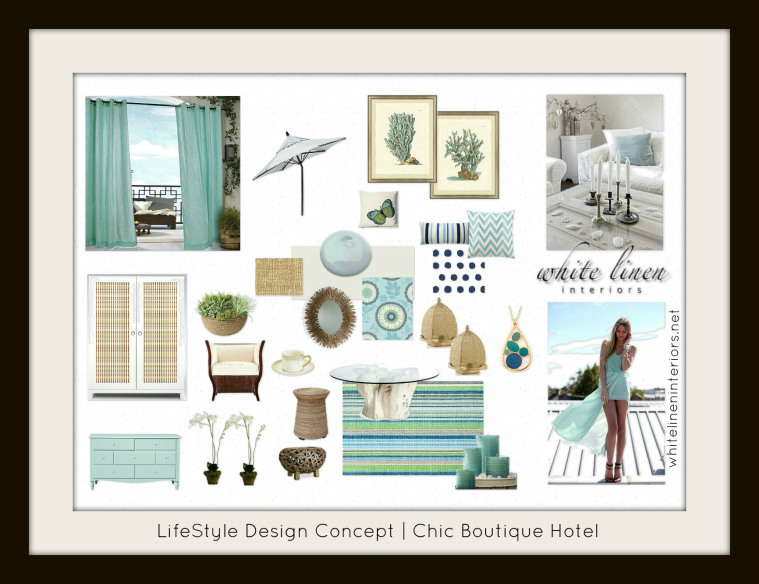 Design Squeezed Daily : Tropical inspired mood boards you can create ...