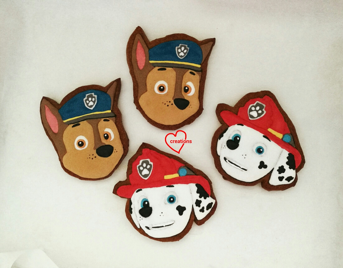 Loving Creations for You: Marshall and Chase Brown Sugar Cookies