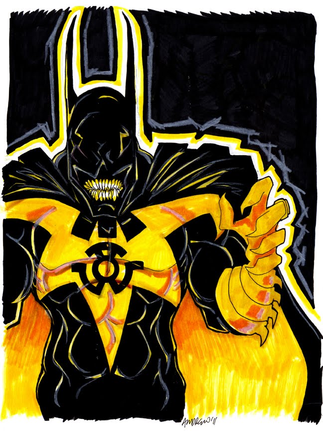 Misfit Corner Press: YELLOW LANTERN BATMAN