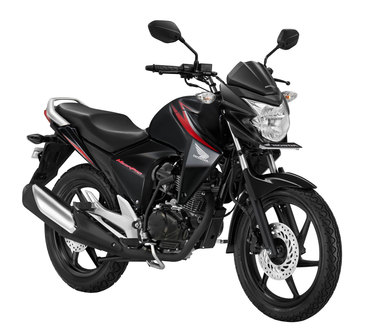 Delta Motorindo: Harga Dan Spesifikasi Honda New Megapro CW Brave Black