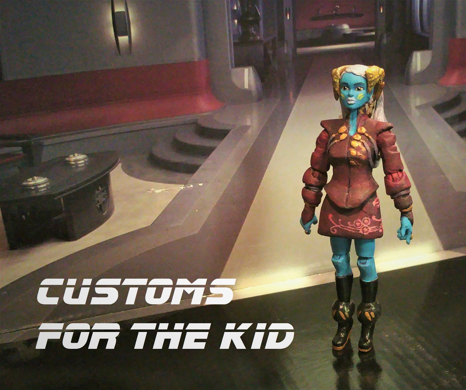 Customs for the Kid: CLONE WARS "SENATOR RIYO CHUCHI" by Elias of ...