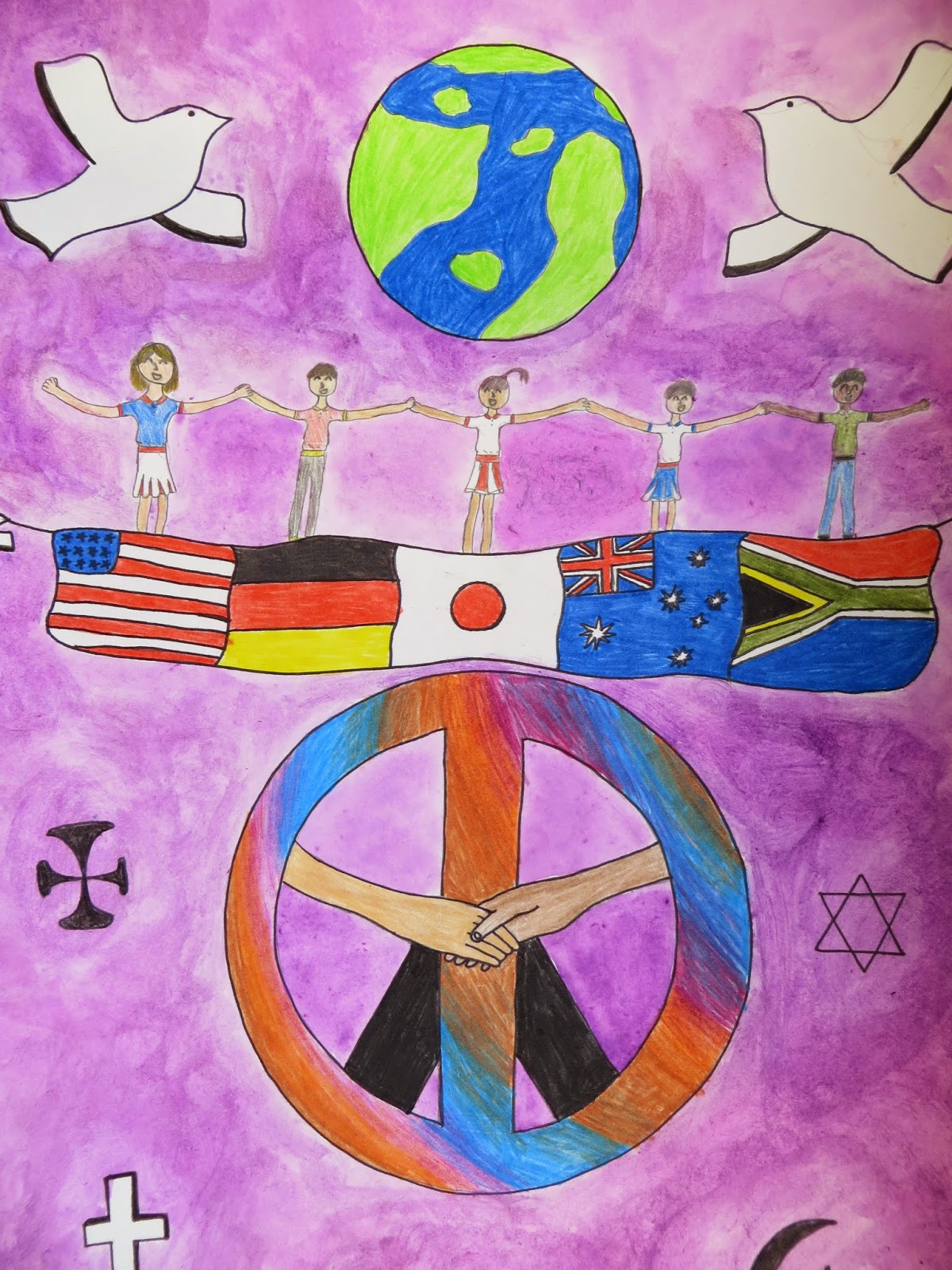 Shana's Art Room : Peace Poster Finalists