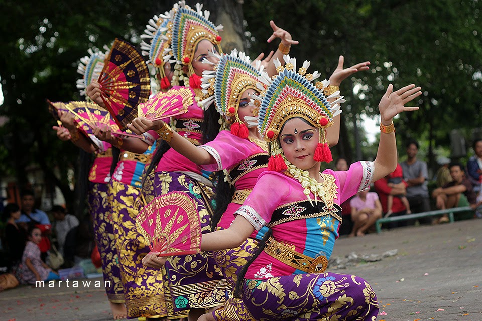 Potret Bali: Tarian Bali Anak-anak