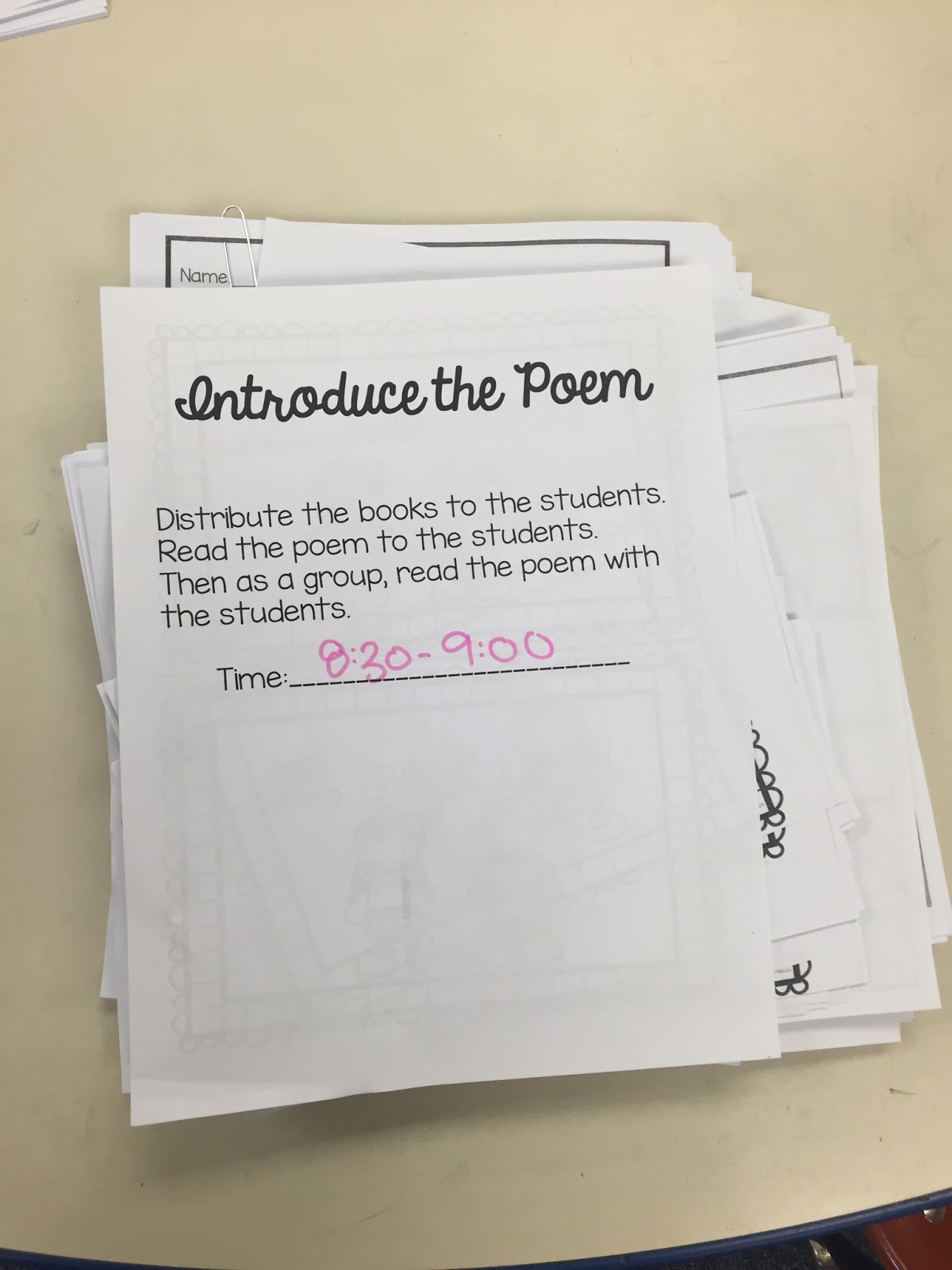 Ms. Moran's Kindergarten: Kindergarten No Prep Emergency Sub Plans and ...