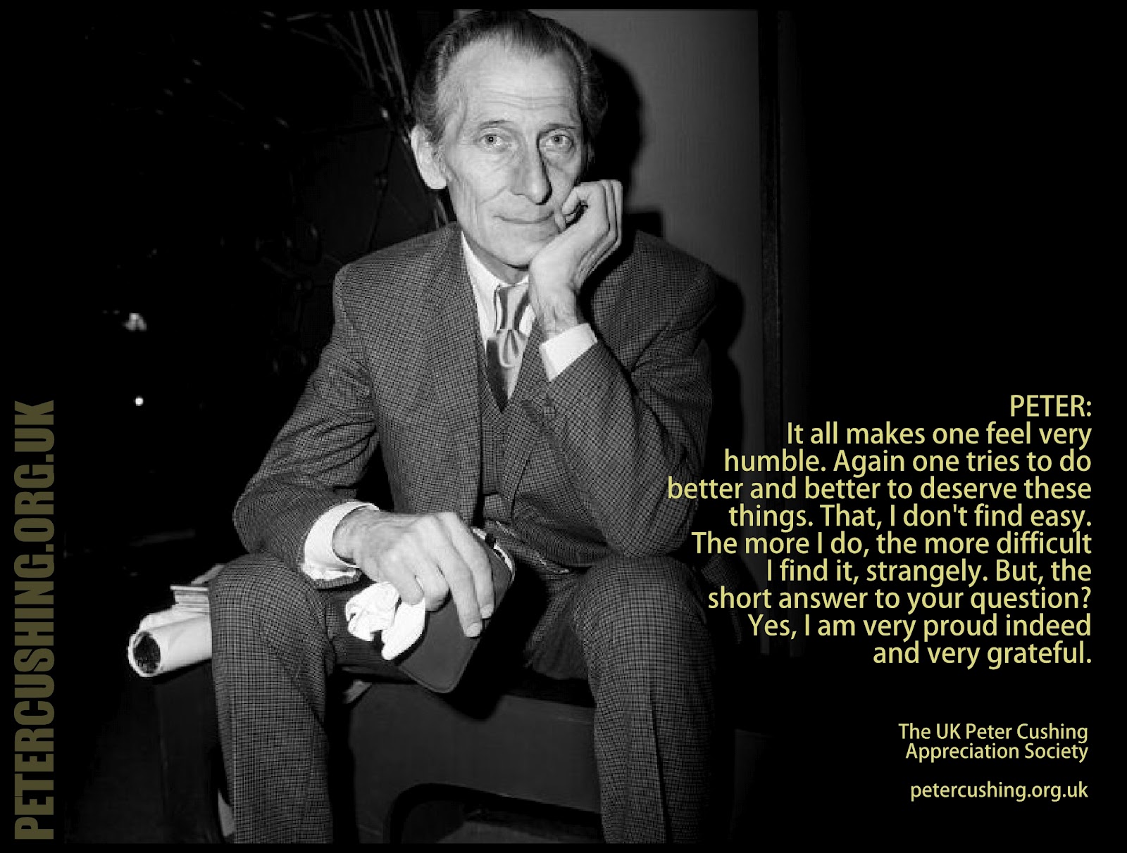 PETERCUSHINGBLOG.BLOGSPOT.COM (PCASUK): PETER CUSHING INTERVIEW: BBC ...