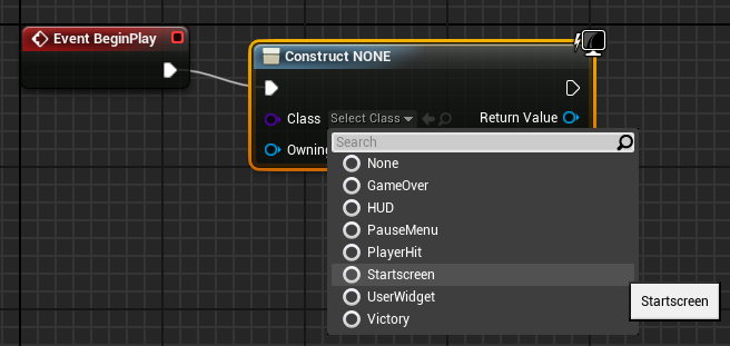 UE4 Start Screen UI | OnlineDesignTeacher
